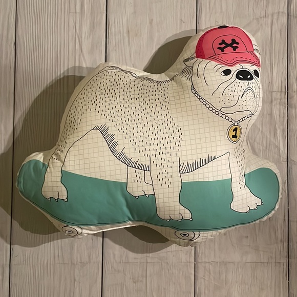 IKEA | Other | Ikea Thorine Bulldog On Skateboard Hedgehog Playing Piano Pillow Set | Poshmark